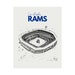 Vintage Los Angeles Rams NFL Poster - Etsy