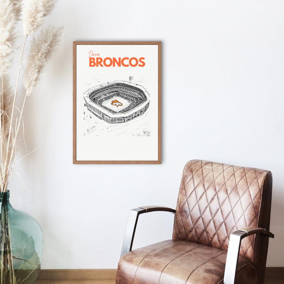 Denver Broncos Poster Digital File - Etsy