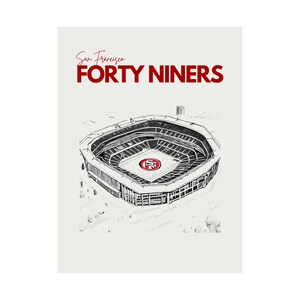Vintage San Francisco 49ers NFL Poster - Etsy