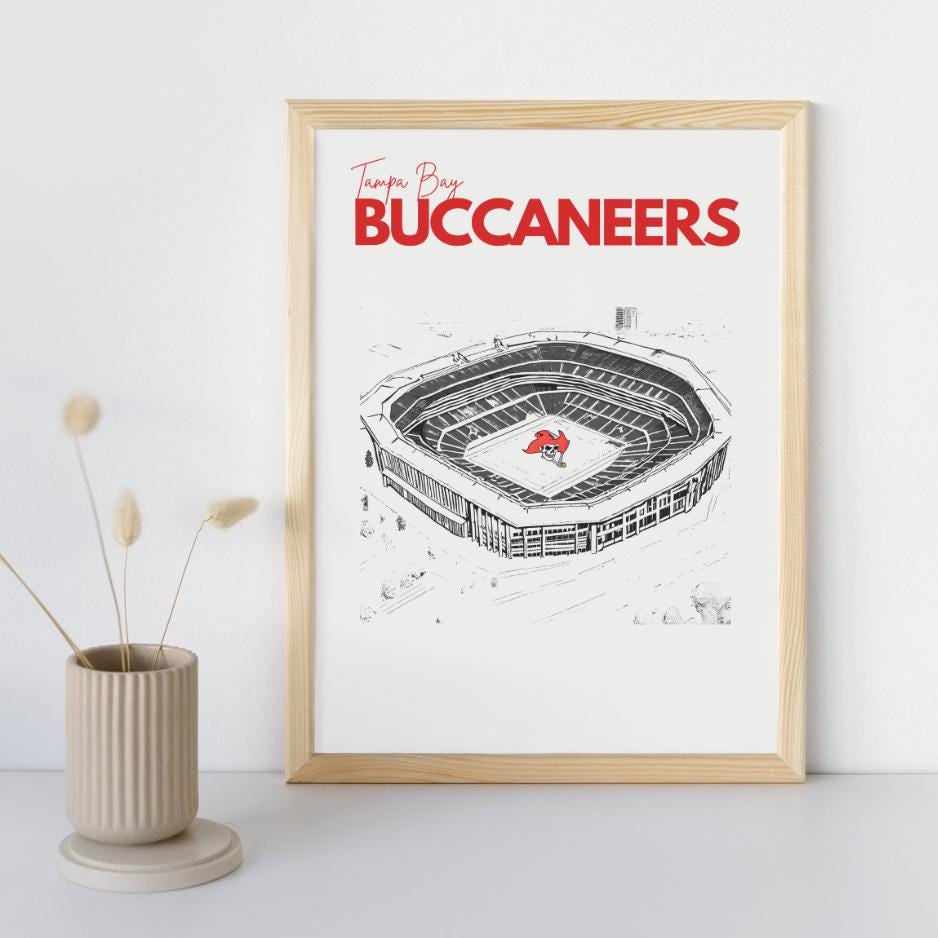Tampa Bay Buccaneers Poster Digital File - Etsy