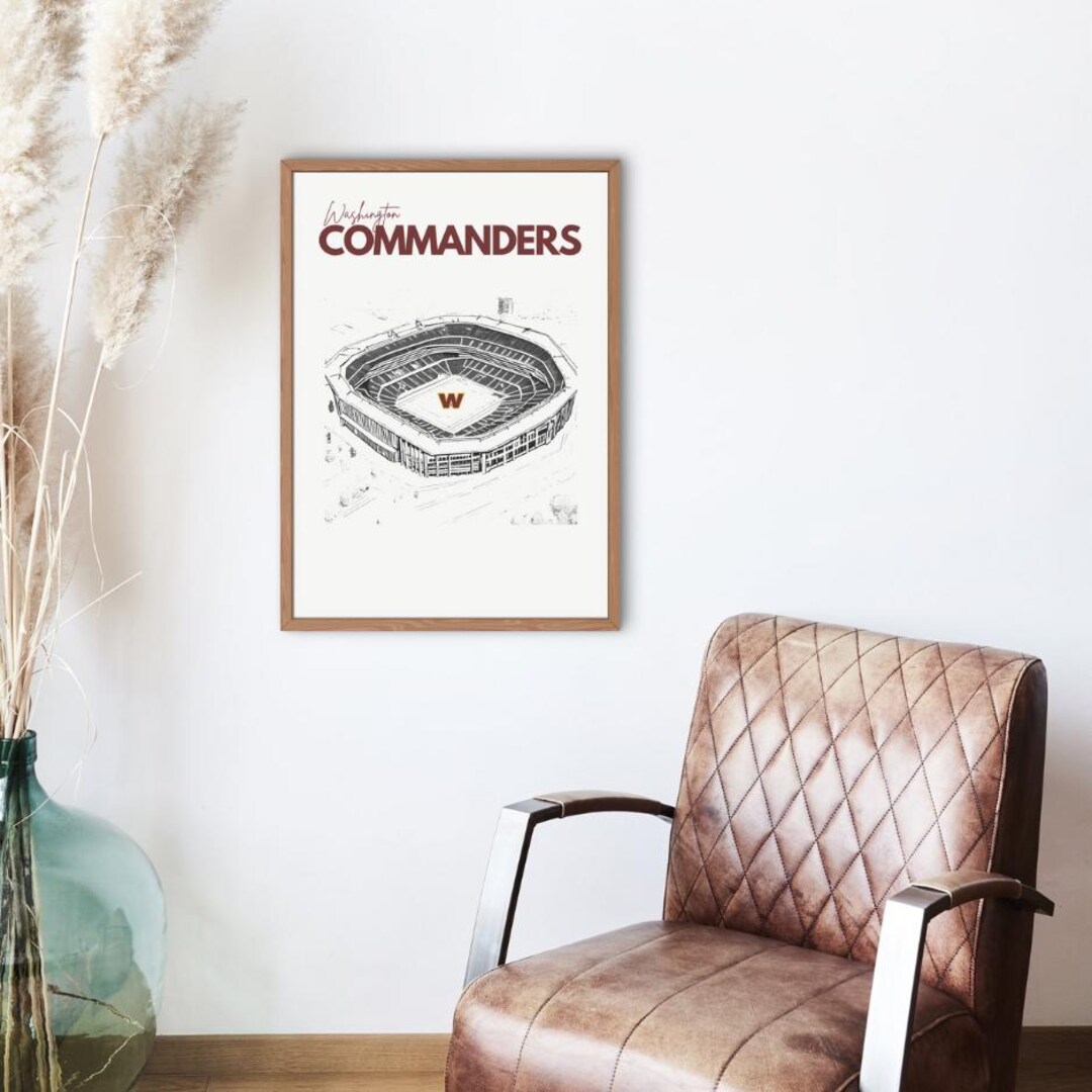 Washington Commanders Poster Digital File - Etsy