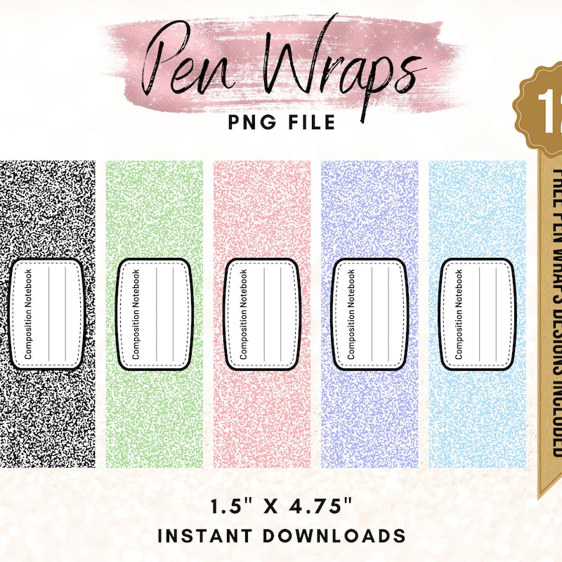 Uvdtf Wraps for Notebooks - Etsy