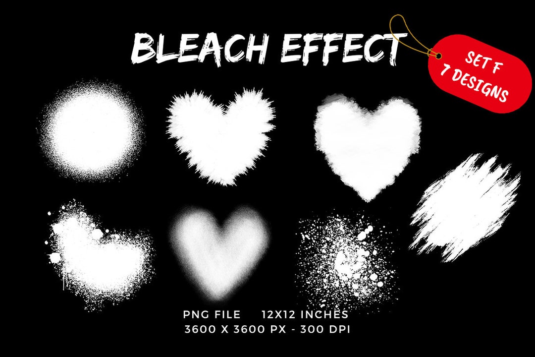 Bleach Effect for Sublimation Background Splash Brush Effect Png, Brush ...