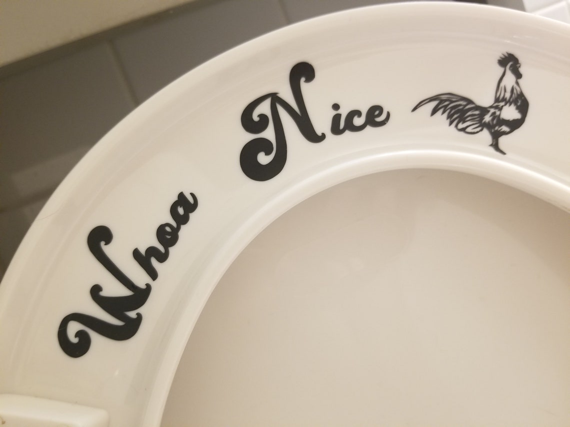 Whoa Nice Ck Vinyl Sticker Funny Adult - Etsy