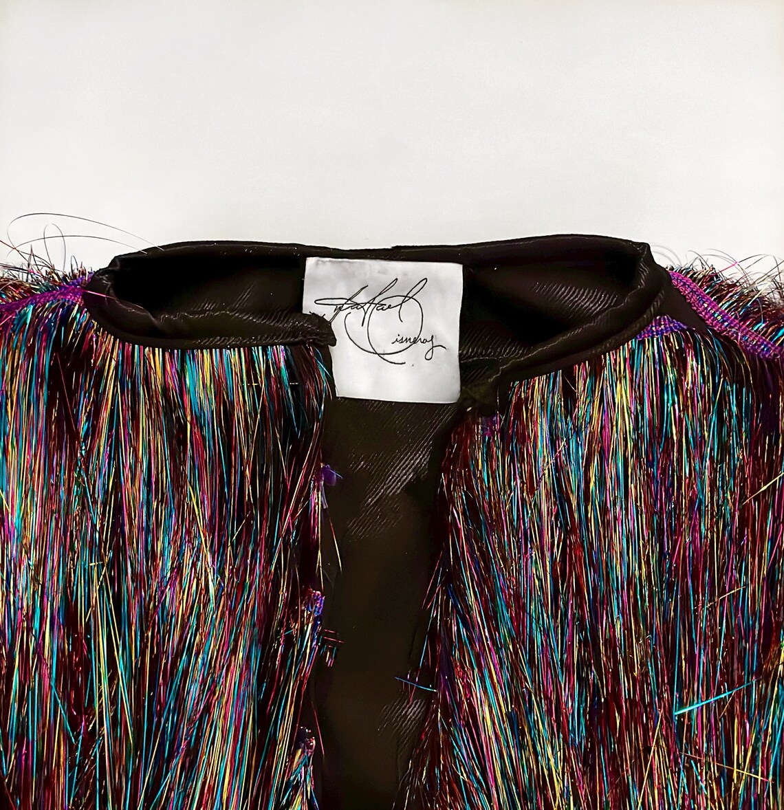 Tinsel Karma Jacket Disco, Rainbow, Hot Pink, Blue, Purple, Gold, Red ...