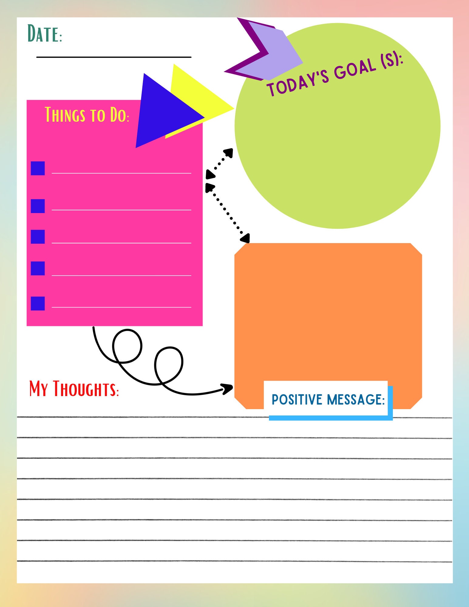 All in a Day Notepad - Etsy