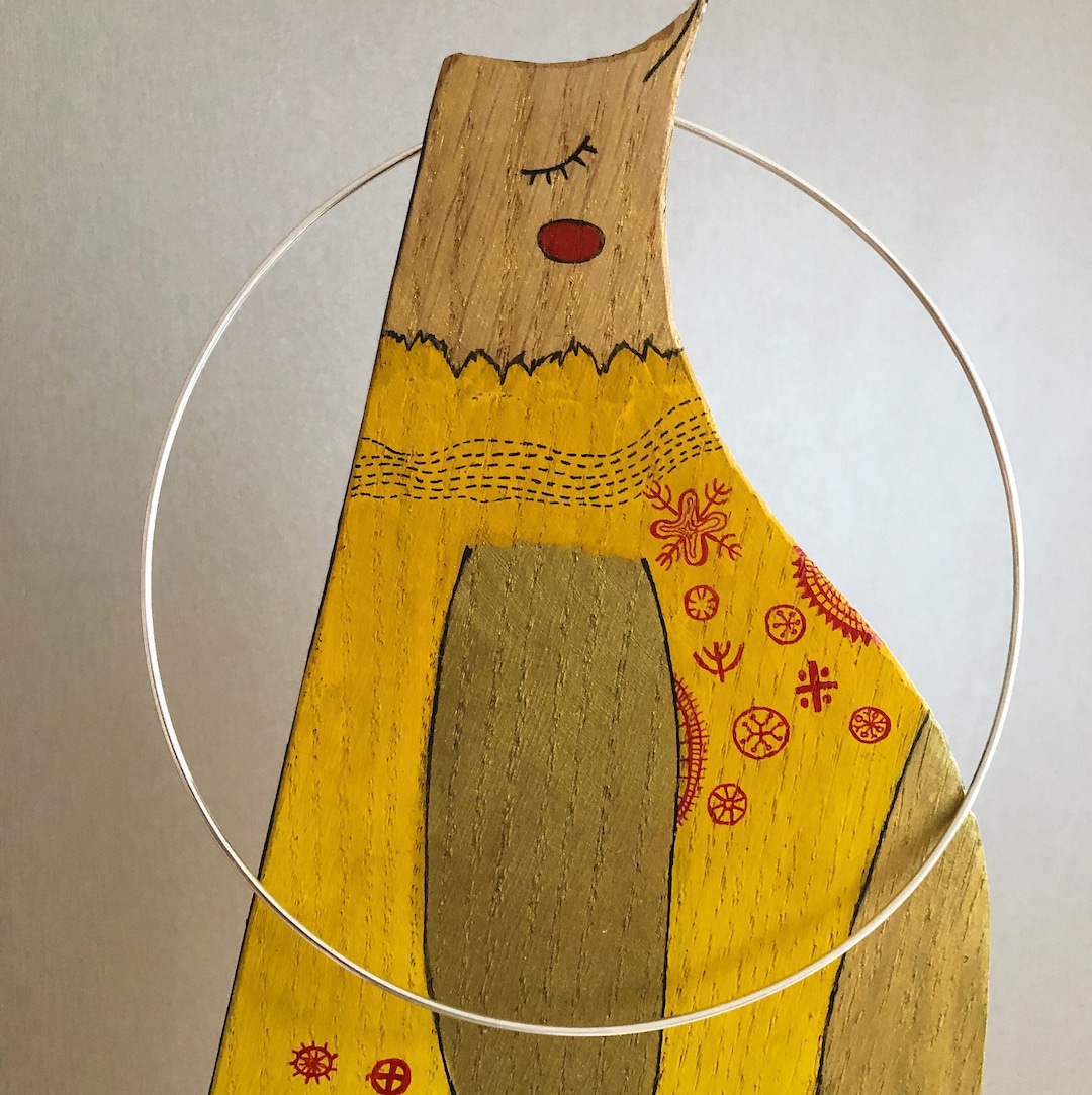 Thin Silver Wire Choker - 925 Sterling Silver Wire Necklace - Choker 1. ...