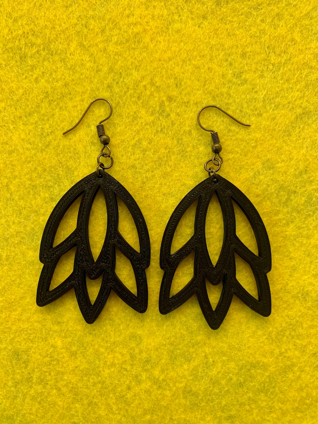Earrings Stl File for 3d Printer - Etsy