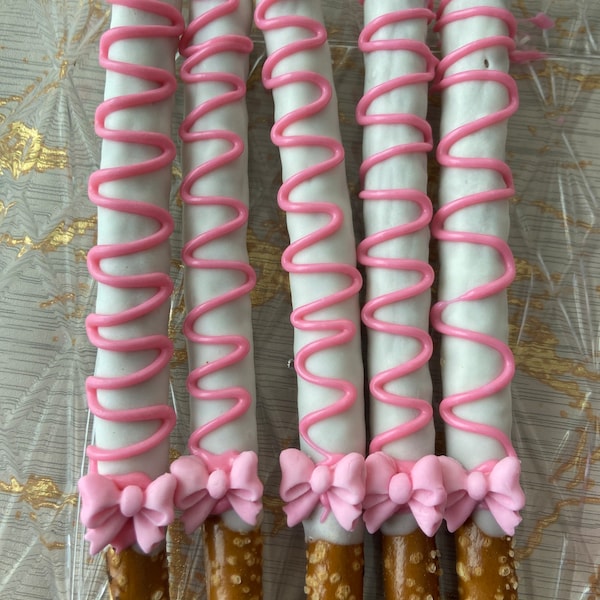 Chocolate Covered Pretzels Baby Shower - Etsy