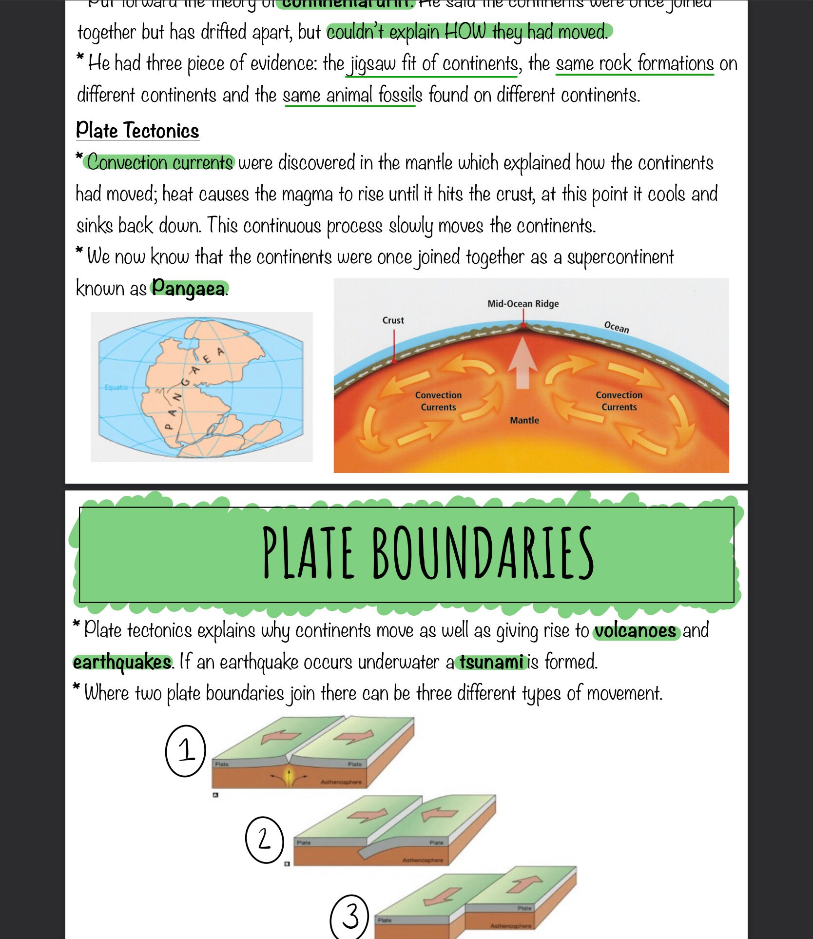 GCSE Chemistry - the Ever-changing Earth Revision Cards Study Notes - Etsy