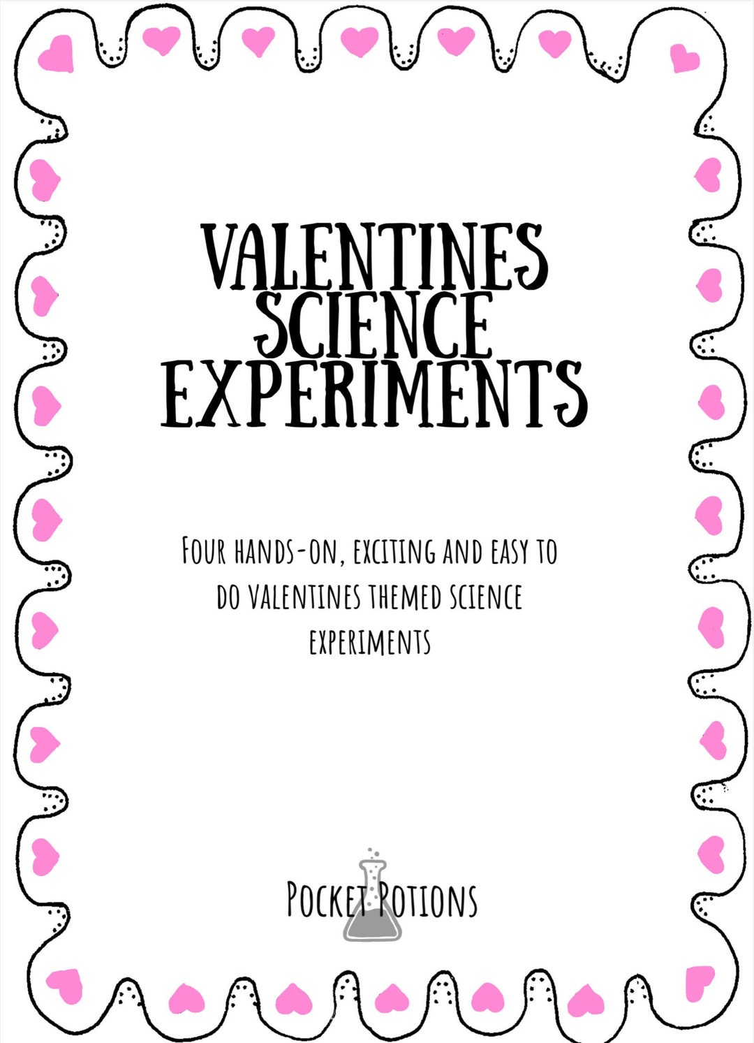 Valentines Science Experiments Booklet | Digital Workbook | Experiment ...