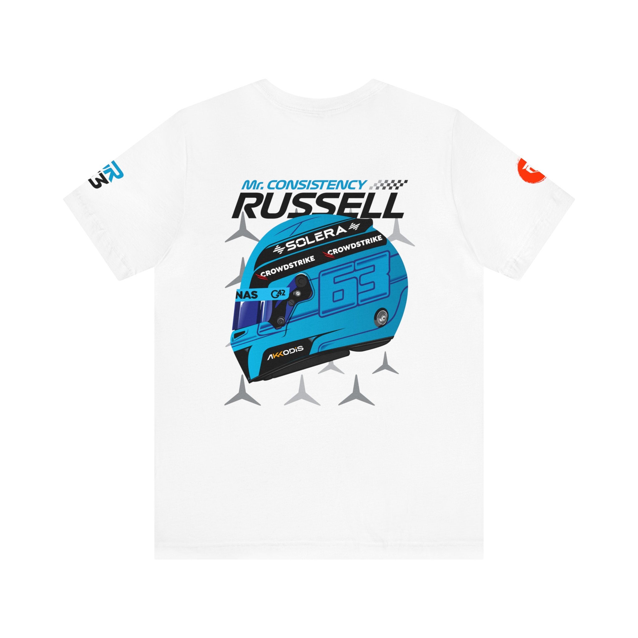 2024 George Russell 63 Formula One Graphic T-shirt F1 Tee George ...