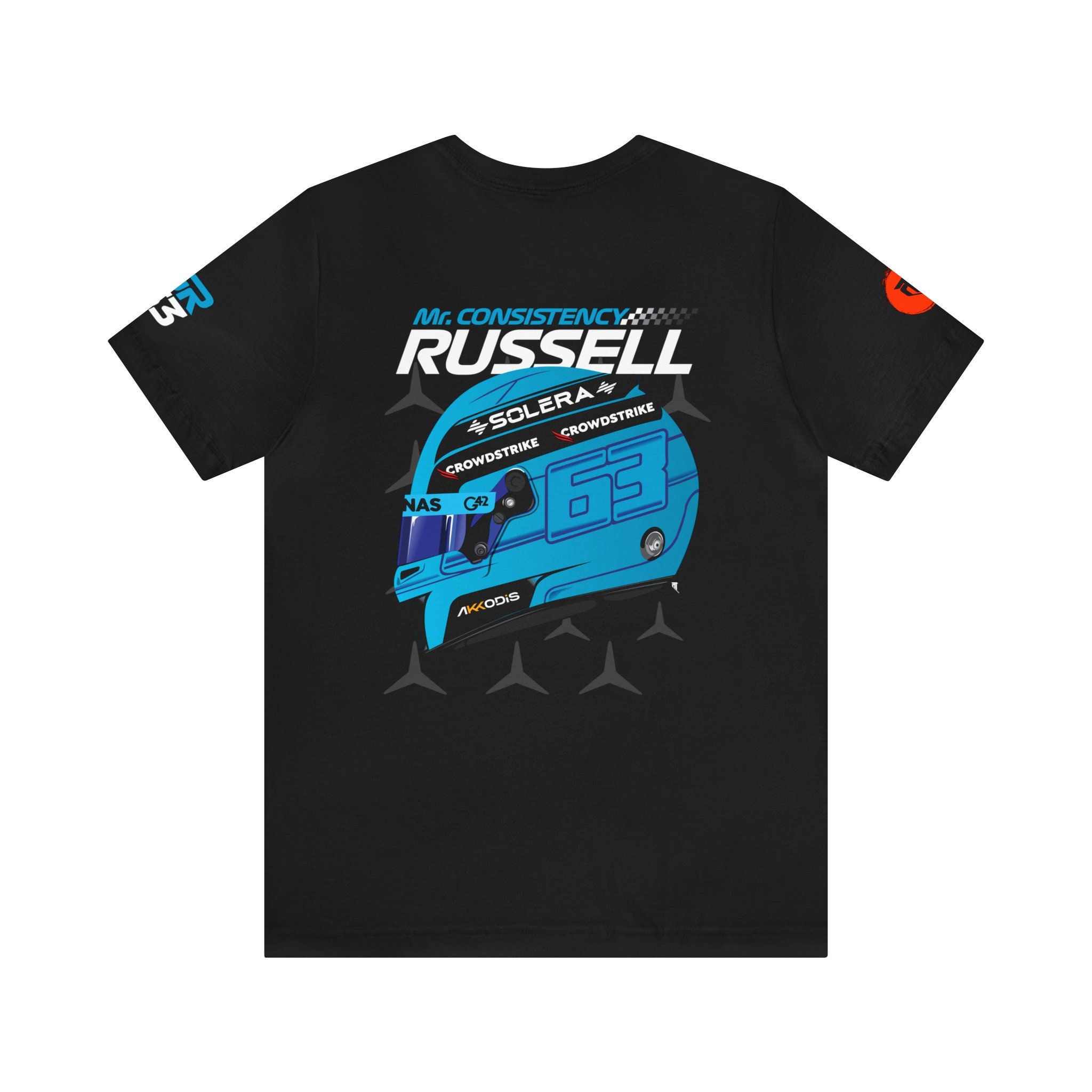 2024 George Russell 63 Formula One Graphic T-shirt F1 Tee George ...