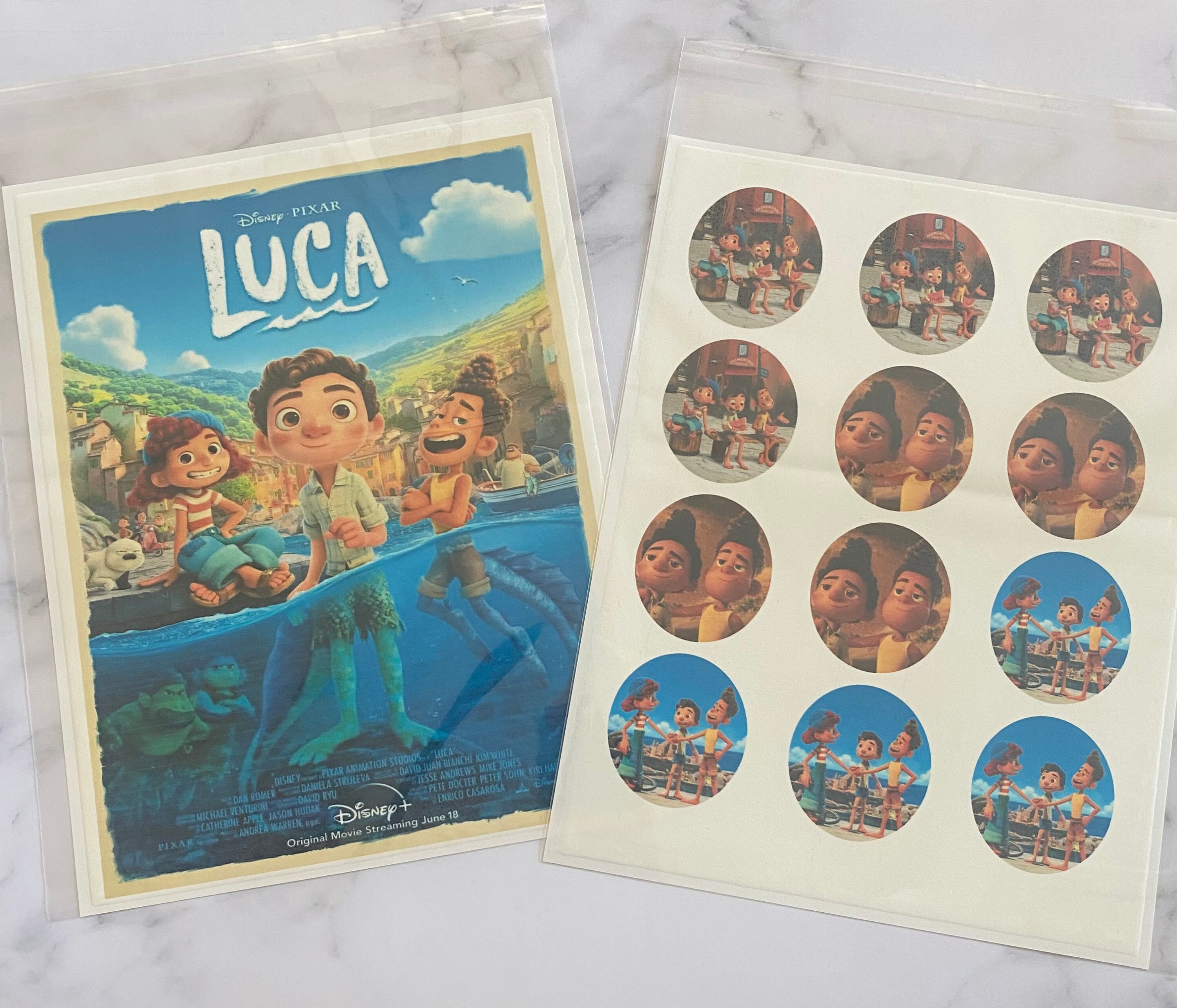 Disney's Luca Edible Images - Etsy