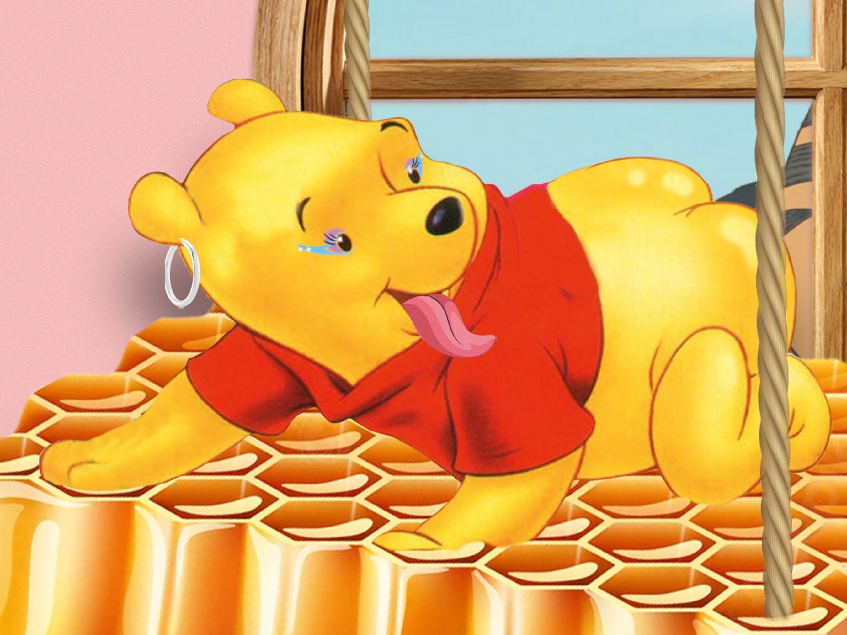 Winnie the Pooh(ta) / " KUNSTDRUCK Collage (A2) 42,0 Cm X 59,4 Cm ...