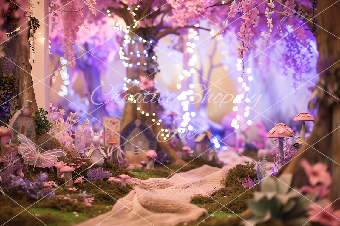Enchanted Forest Adventure Digital Backdrops for Kids, Studio ...