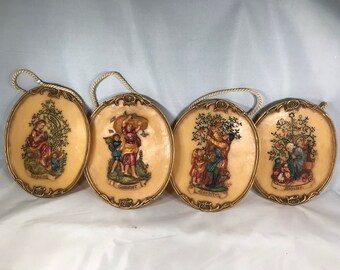 German Wax Wall Art | Etsy