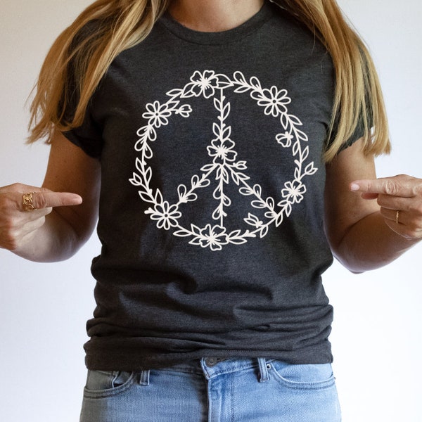 Peace Sign Shirt - Etsy Australia