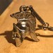 Spartan Helmet Keychain, Free of Nickel Keyring, Greek Keychain ...