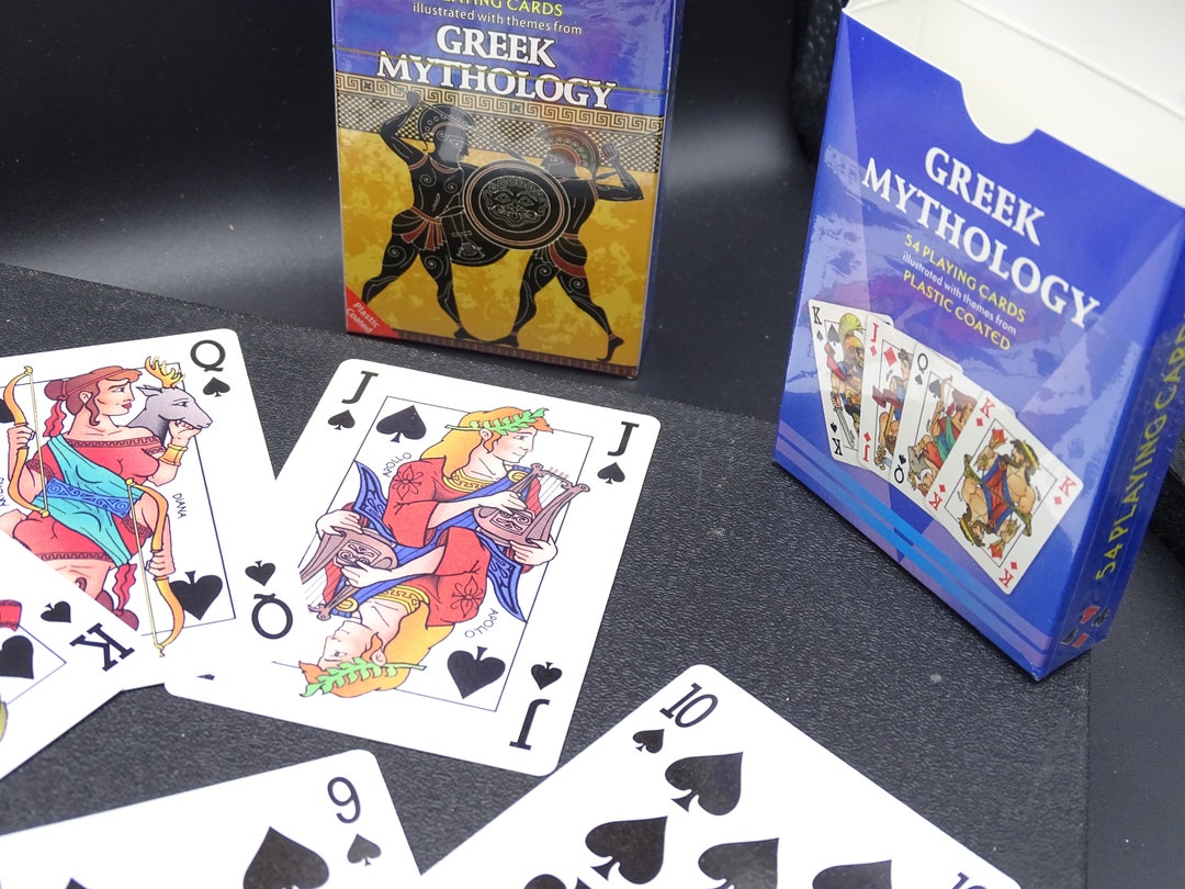 Ancient Greek Mythology Playing Cards, Collectable Playing Cards, GREEK ...