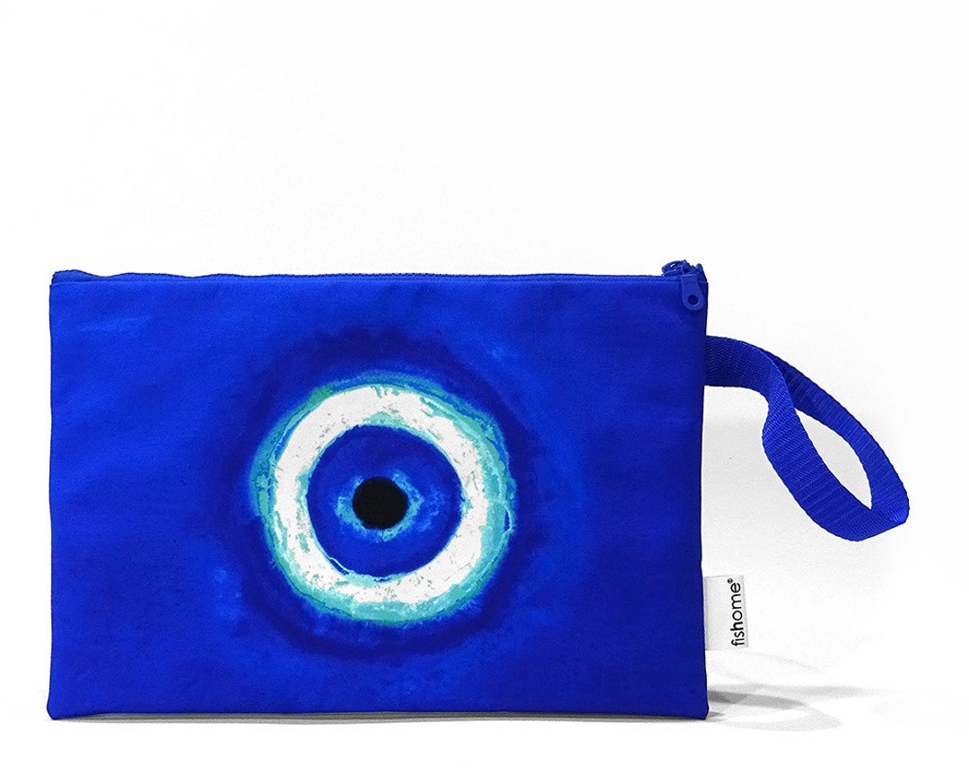 Blue Greek Eye Handbag Greek Evil Eye Blue Clutch High - Etsy