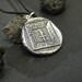 Ancient Greek Apollo Sterling Silver Coin Pendant, Sun God Necklace ...