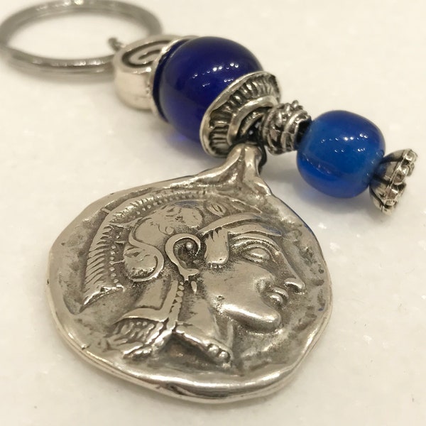 Athena Goddess Keychain - Etsy