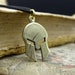 Zeus Lycaeus and God Pan Silver Coin Pendant Necklace, Arcadian Coin ...