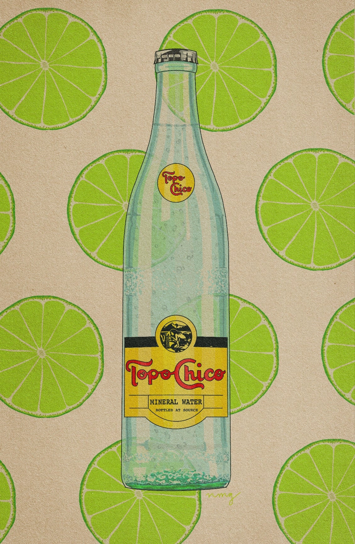 Topo Chico Drawing Topo Chico