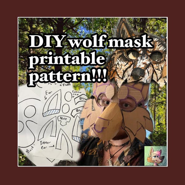 Therian Gear Wolf Mask - Etsy