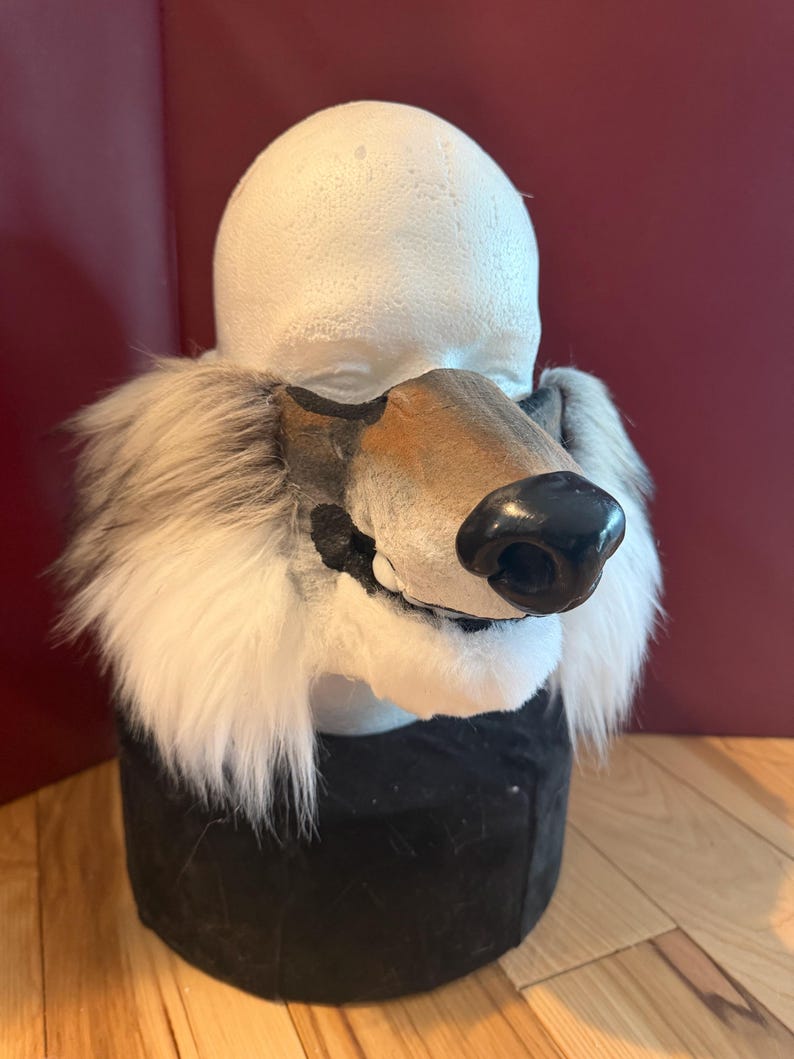 Wolf Therian/furry/animal Snout Mask Birdydogshop - Etsy UK