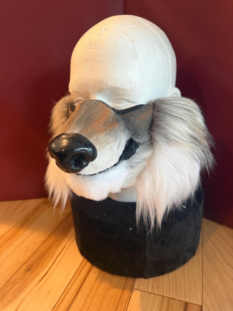 Wolf Therian/furry/animal Snout Mask Birdydogshop - Etsy UK