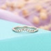 Enhancer Ring Bands Curved Chevron Stackable Wedding Band 2ct - Etsy