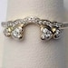 Enhancer Band 14k Yellow Gold Finish 1 Ct Round Cut Diamond - Etsy