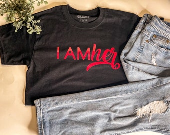I Am Her Svg - Etsy