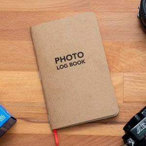 Analog Film Photography Log Book / Notebook - Etsy