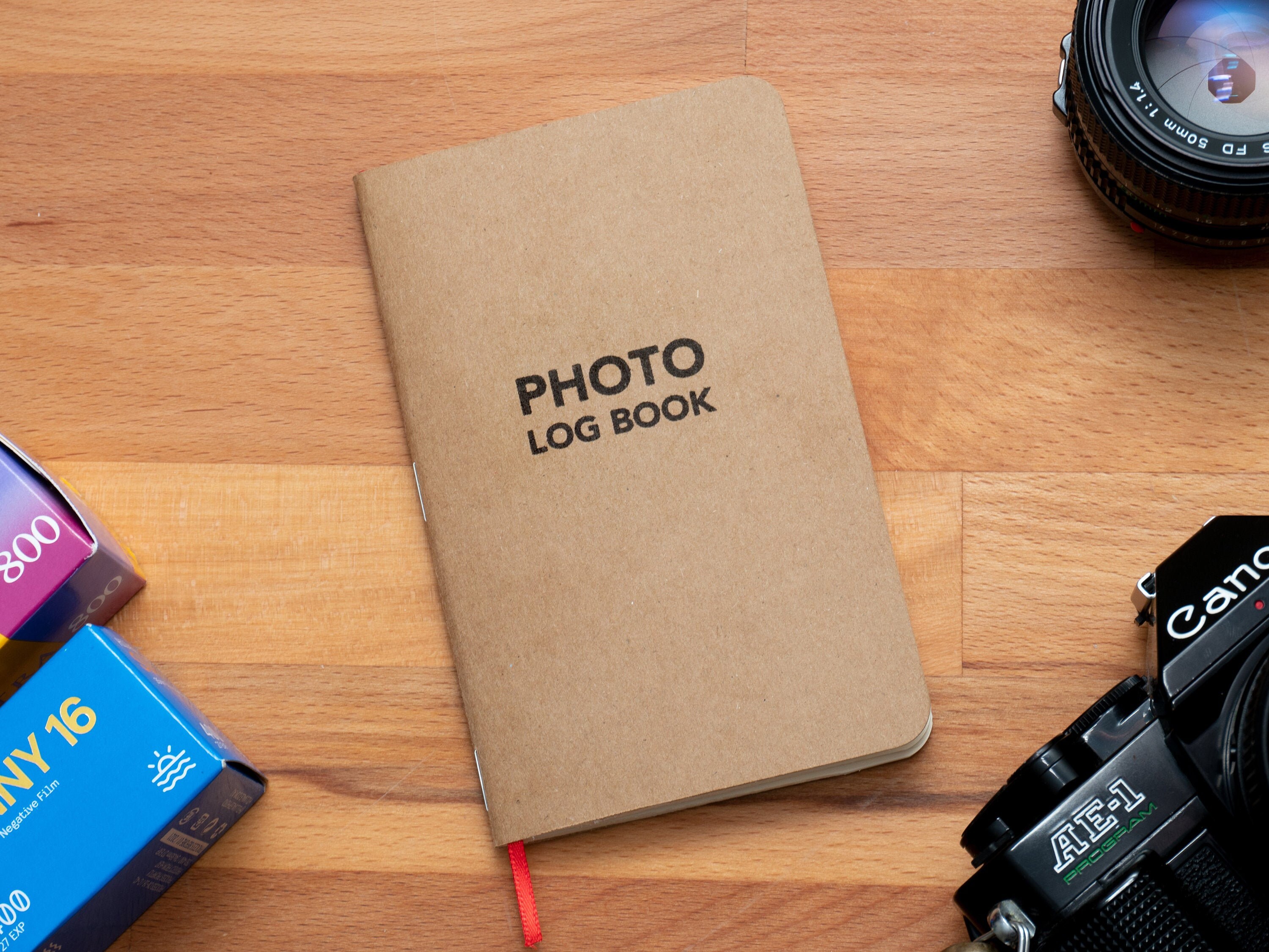 Analog Film Photography Log Book / Notebook - Etsy