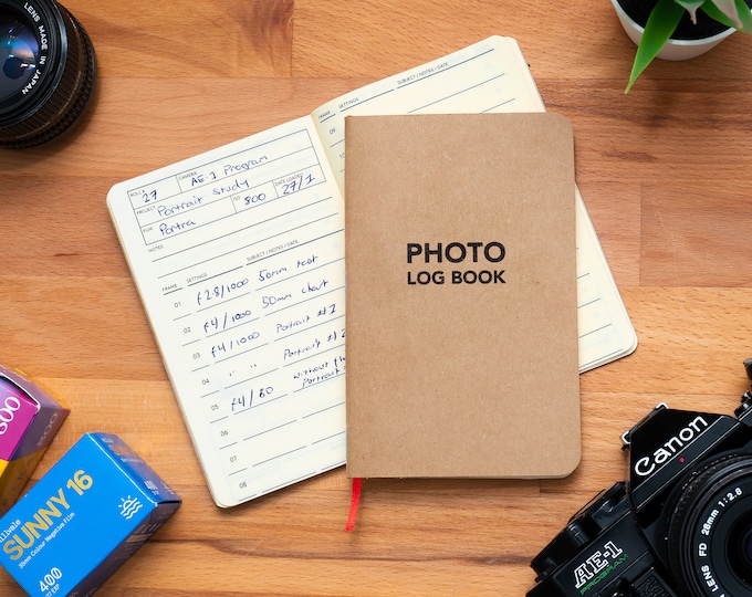 Analog Film Photography Log Book / Notebook - Etsy