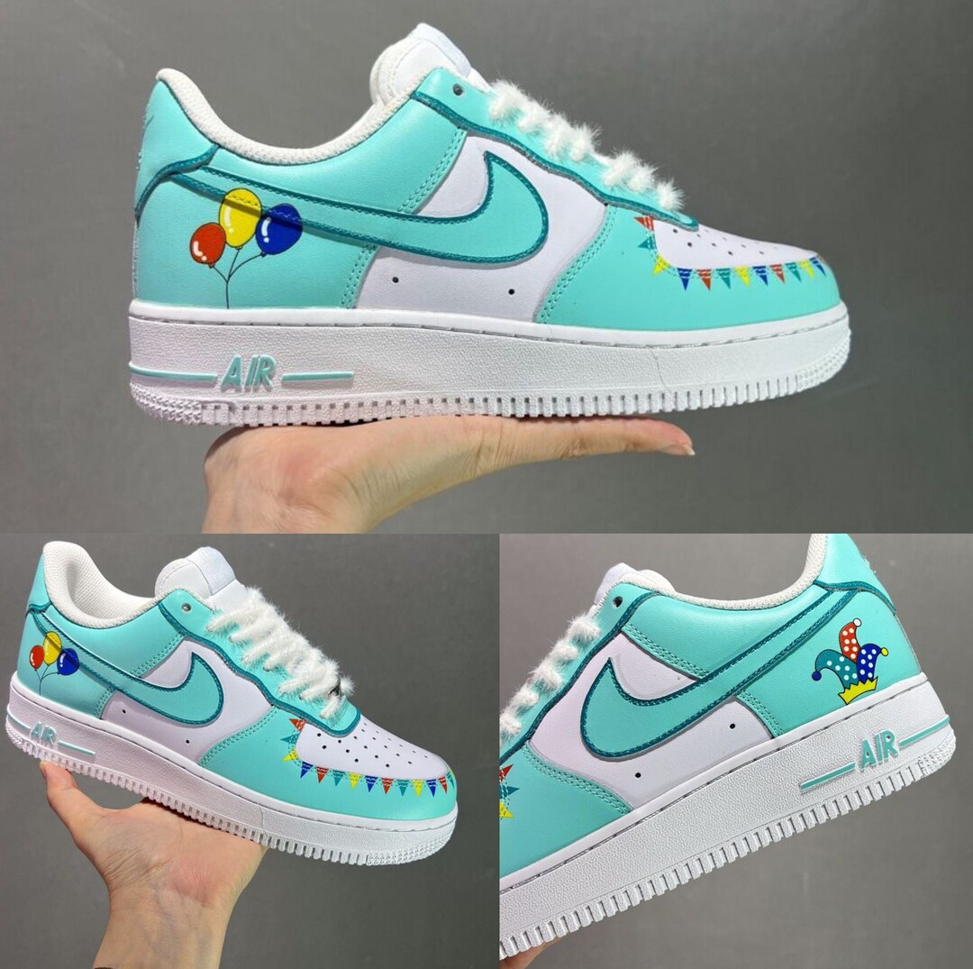 Custom Pink Air Force 1, Handpainted Pink Custom AF1 Sneakers, the Air ...