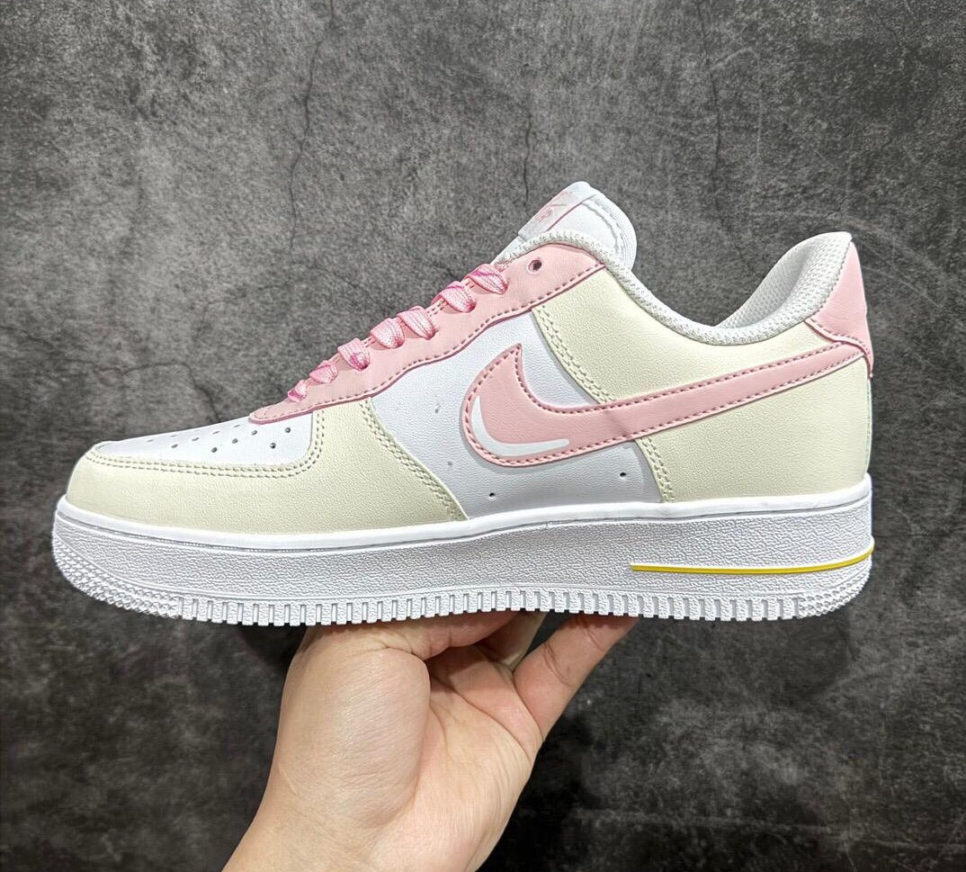 Custom Pink Air Force 1, Handpainted Pink Custom AF1 Sneakers, the Air ...