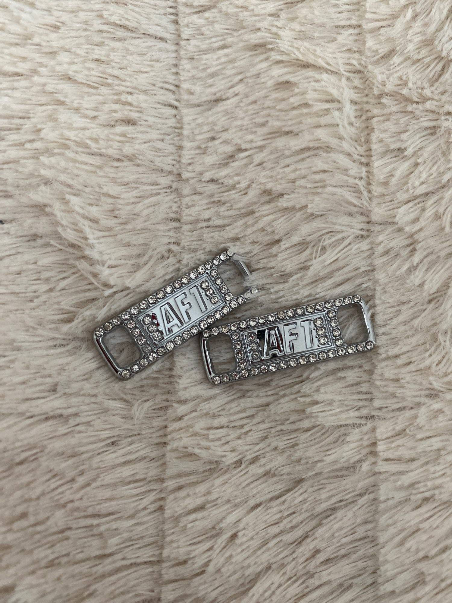 Air Force 1 AF1 Custom Shoelace Dubrae Charm Buckle 20 Colours - Etsy