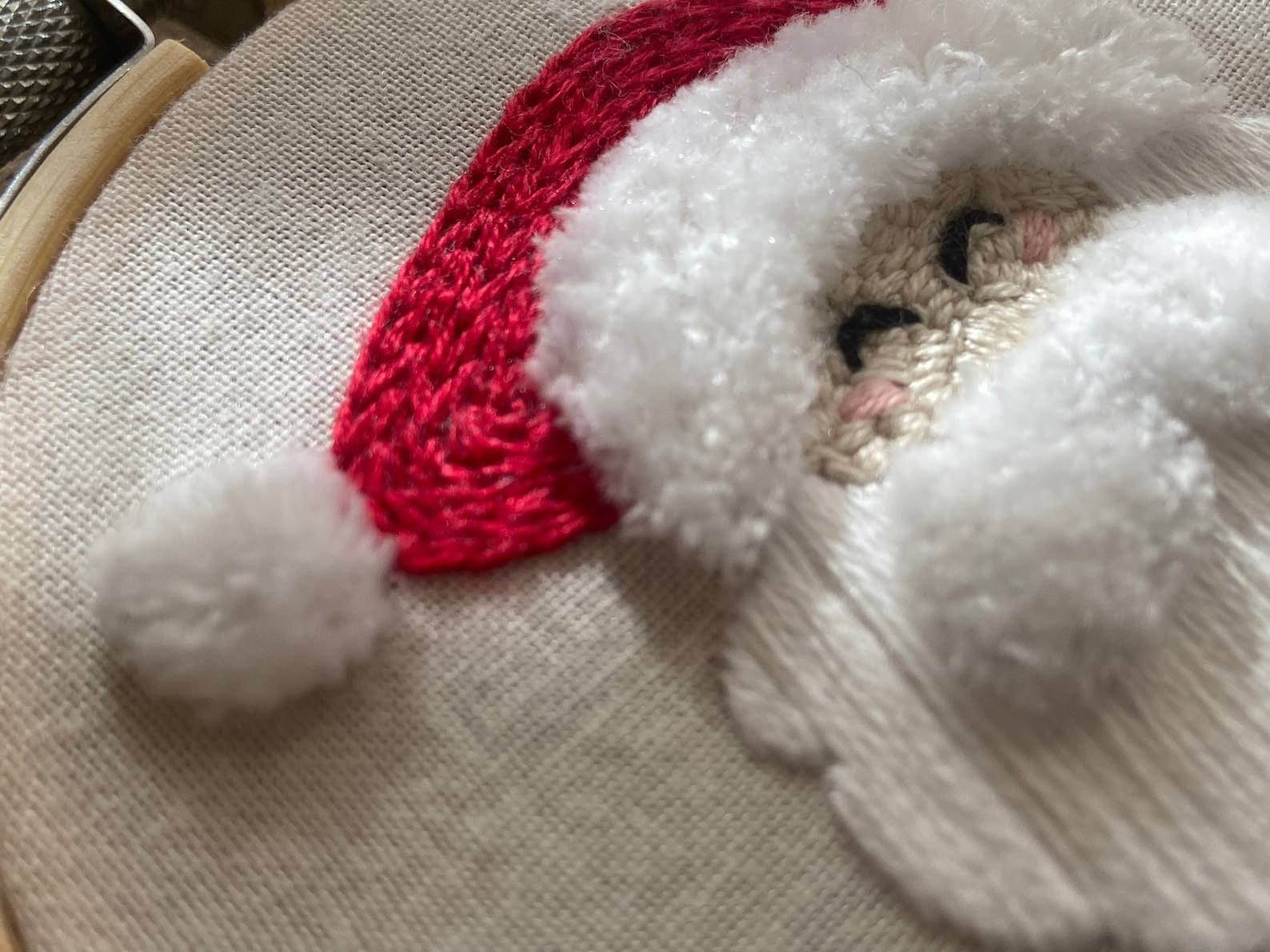 Santa Claus Embroidery Pattern |fun|holiday|pdf|christmas| - Etsy