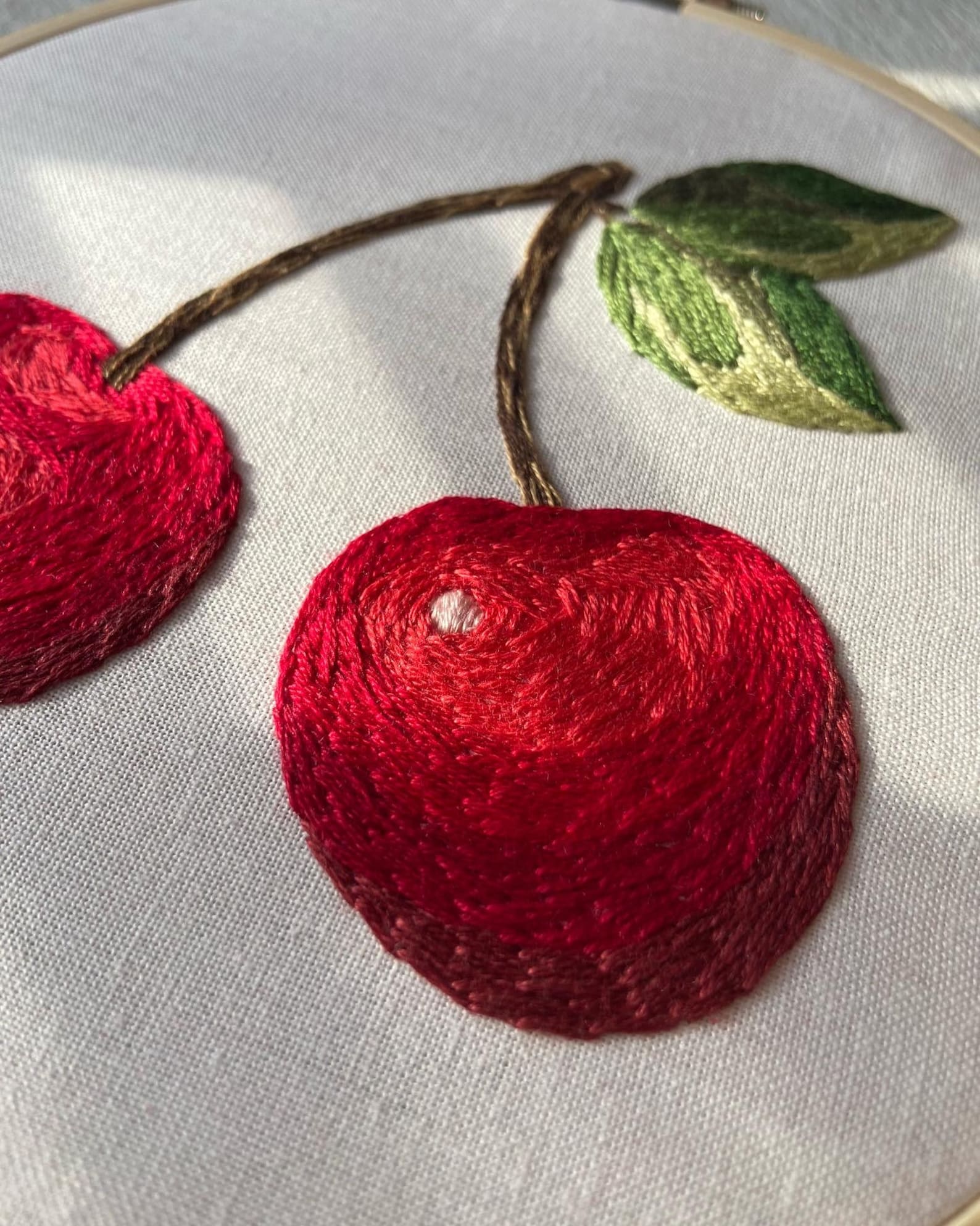 Cherry Embroidery Pattern - Etsy