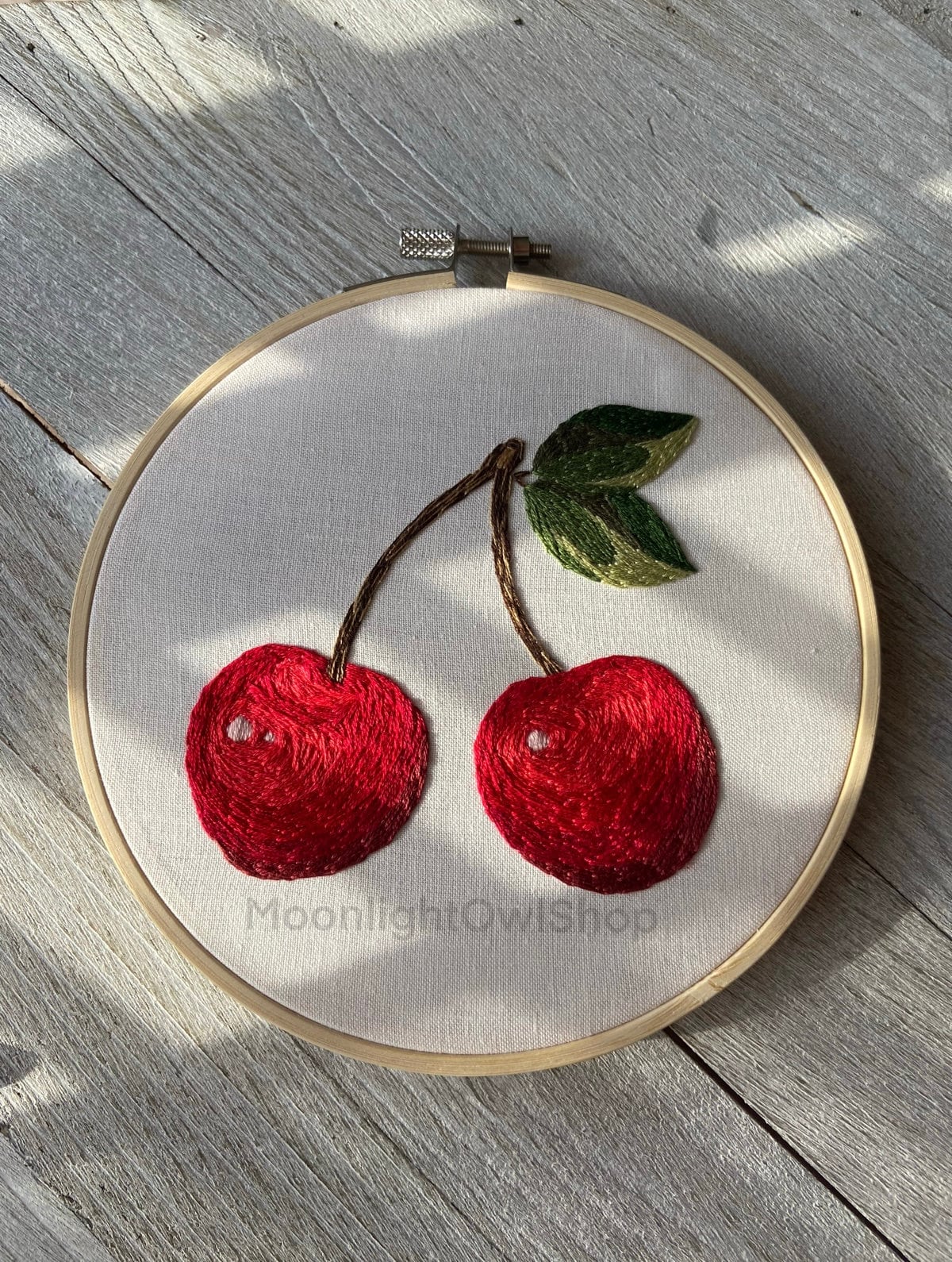 Cherry Embroidery Pattern - Etsy