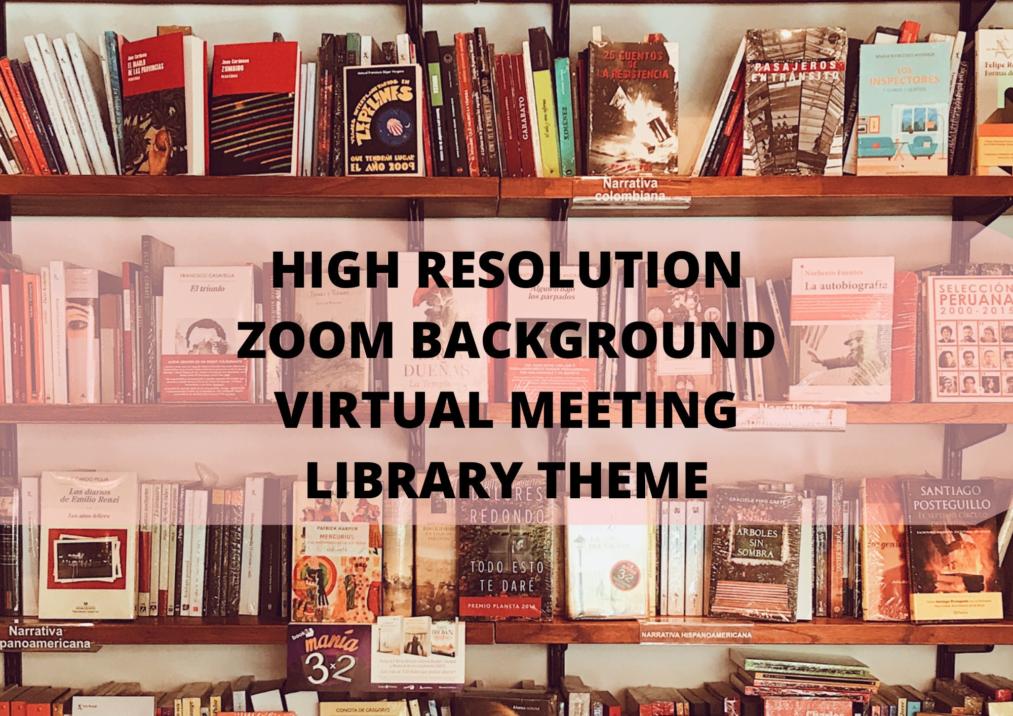 20 Zoom Backgrounds Home Office Backdrop Meeting Background Virtual ...