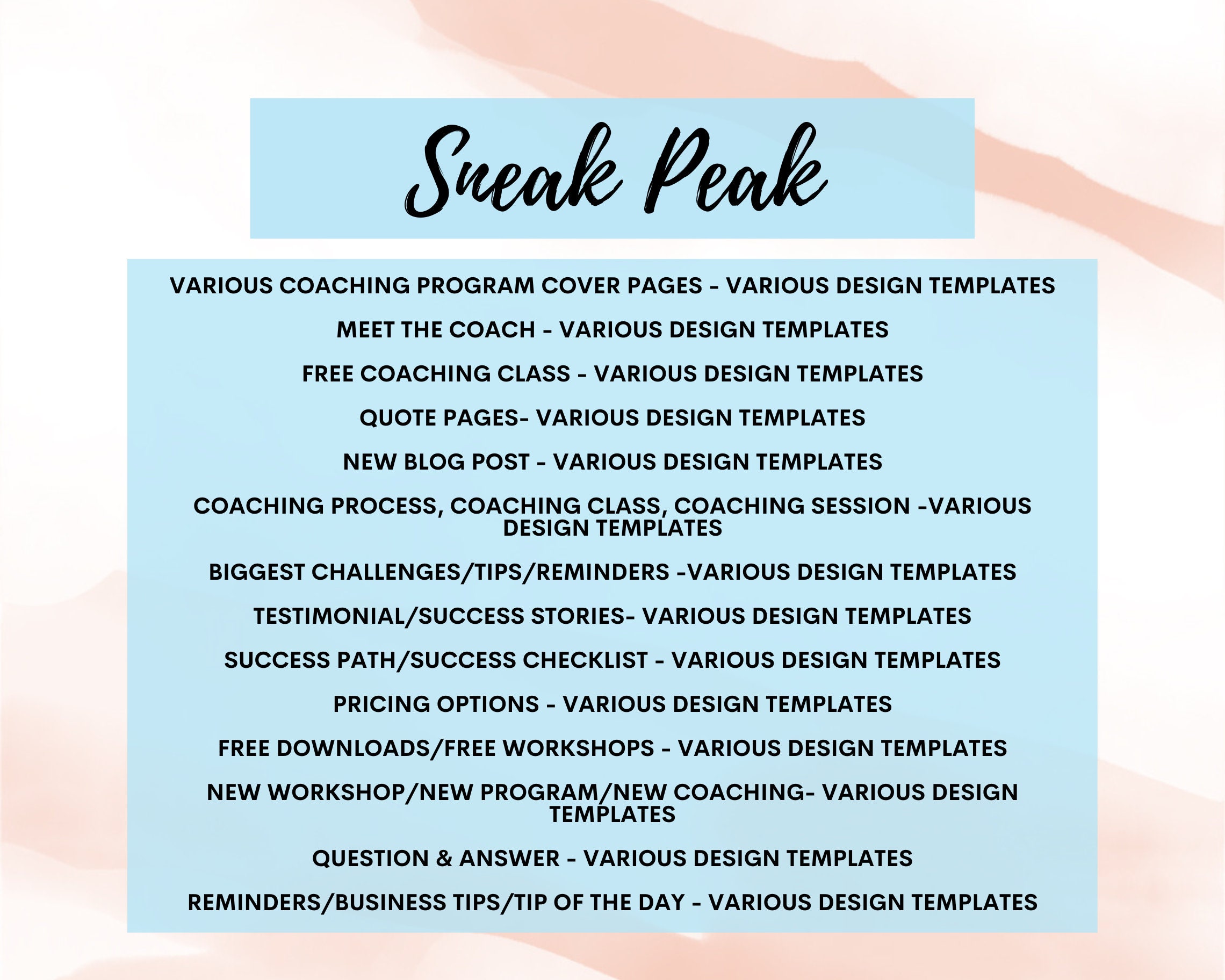 150 Coaching Template Social Media Post Template PLR Templatelead ...