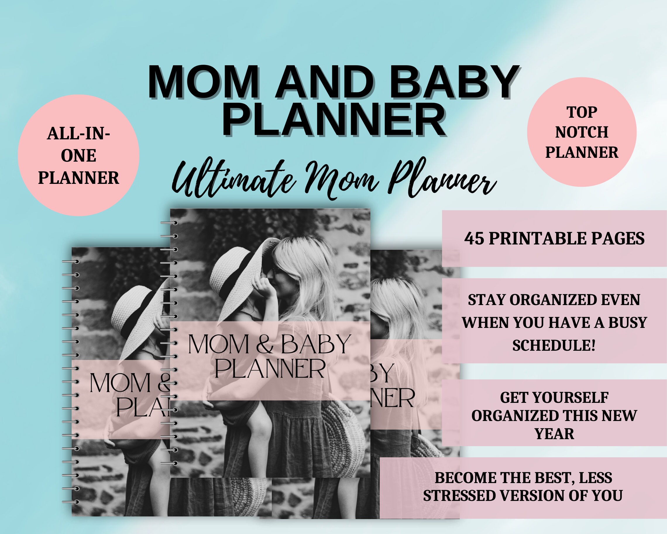 Mom and Baby Planner Ultimate Mom Planner Printables Planner best ...