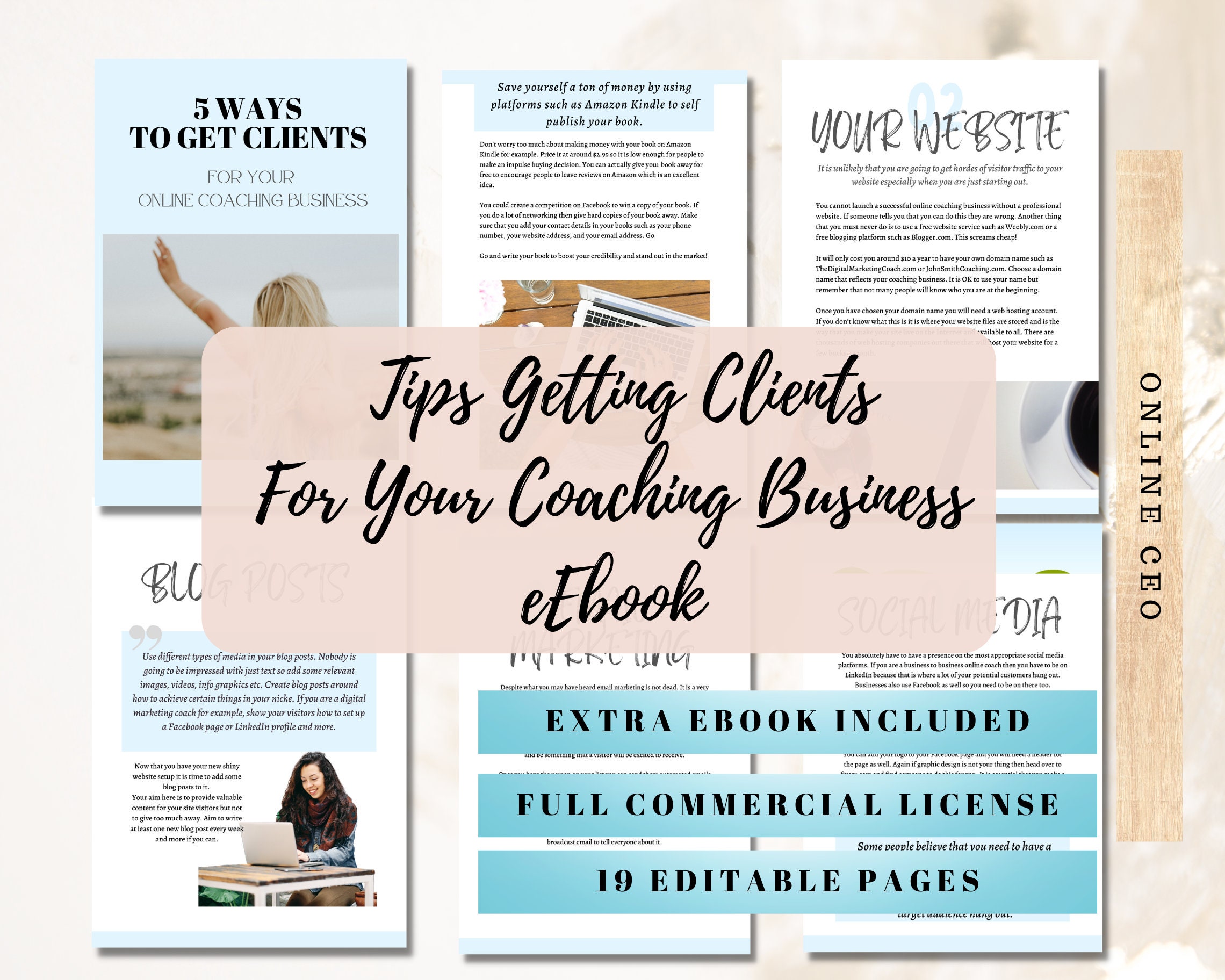 60 Life Coaching Workbook, Coaching Program Worksheet Course Creator ...