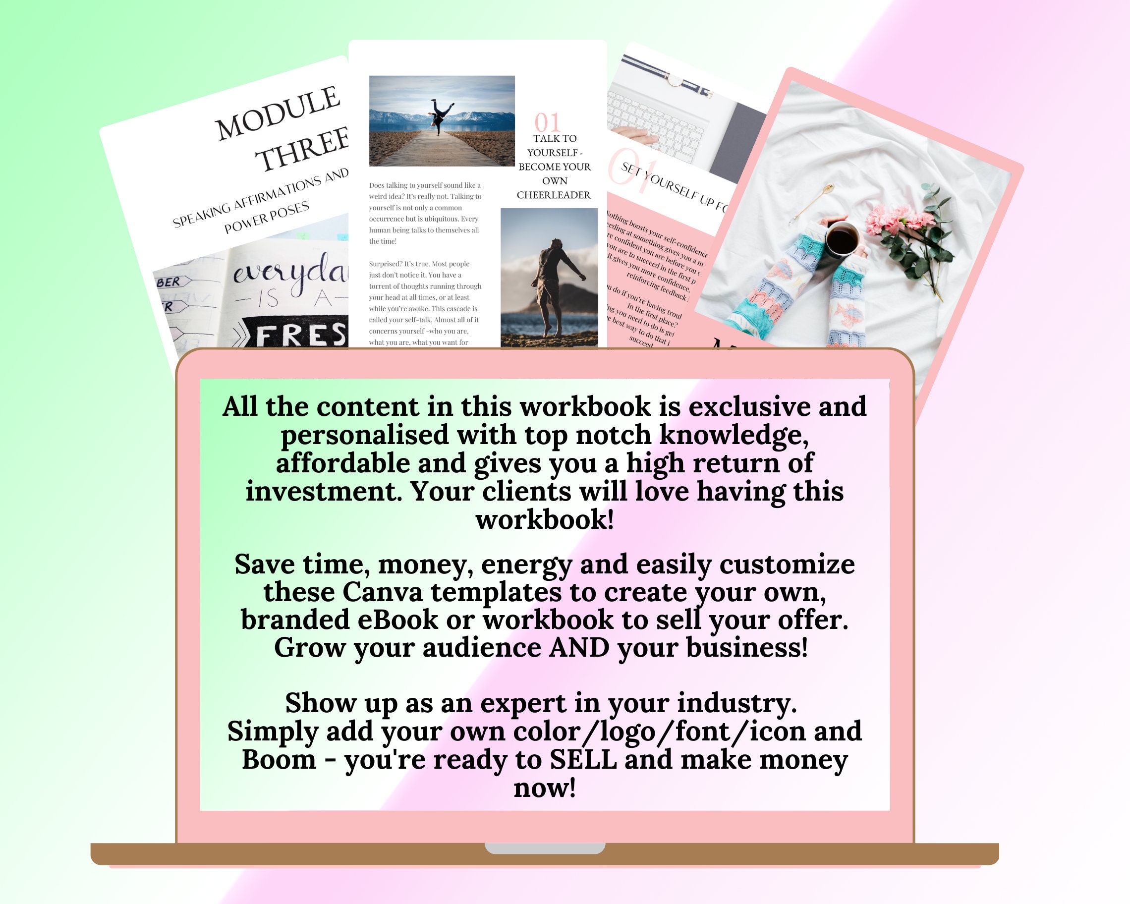 Boosting Self Confidence Workbook Life Coach Workbook - Etsy