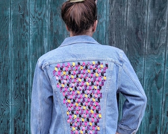 Lisa Frank Denim Jacket - Etsy